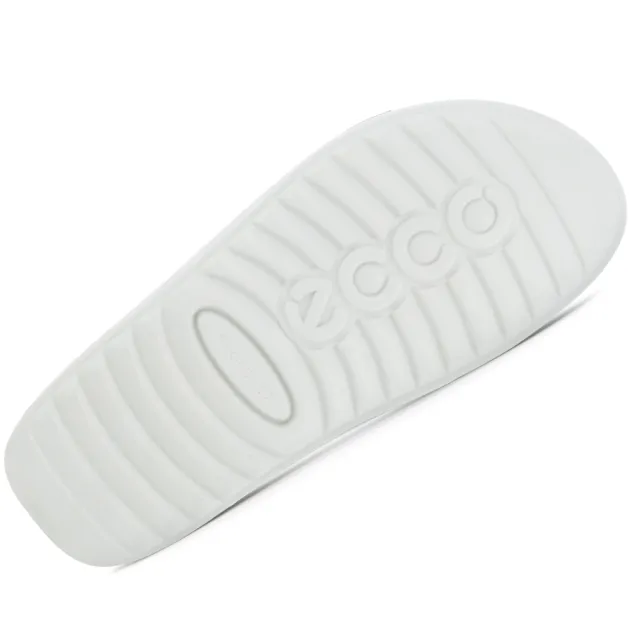 【ecco】2ND COZMO W 科摩休閒柔軟皮革涼拖鞋 女鞋(亮白色 20680301002) - momo購物網 - 好評推薦 -2023年7月