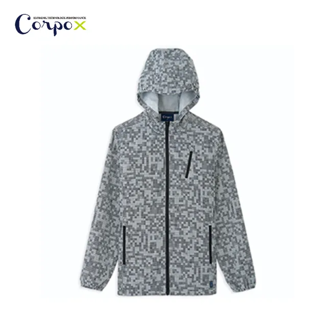【Corpo X】抗UV系列-男款幾何抗UV防蚊吸排外套(高效防曬/防蚊) - momo購物網