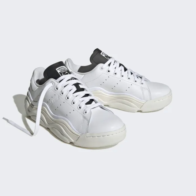 【adidas 愛迪達】Stan Smith Millencon W 女 休閒鞋 經典 史密斯 厚底 皮革 白(HQ6041) - momo ...