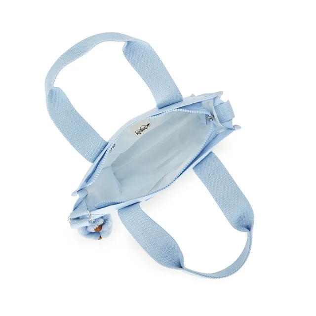 【KIPLING官方旗艦館】淺蔥水藍色手提斜背托特包-INARA M - momo購物網 - 好評推薦 -2023年8月