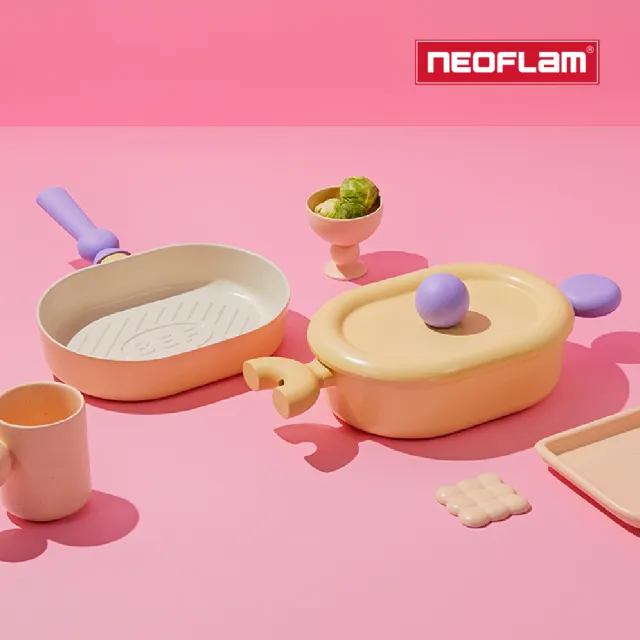 【NEOFLAM】Better Finger系列鑄造6鍋組(IH適用/不挑爐具) - momo購物網 - 好評推薦 -2023年7月