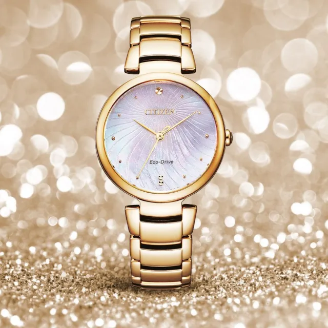 【CITIZEN 星辰】L系列 優雅光動能女錶31mm(EM0853-81Y) - momo購物網 - 好評推薦 -2025年6月