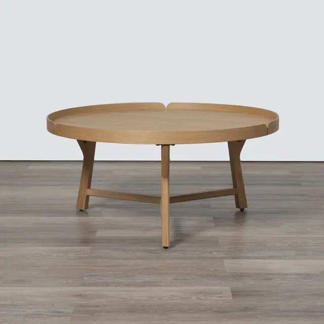 【HOLA】CORE ONE奧可利橡木實木茶几72x72x49 - momo購物網 - 好評推薦 -2024年2月