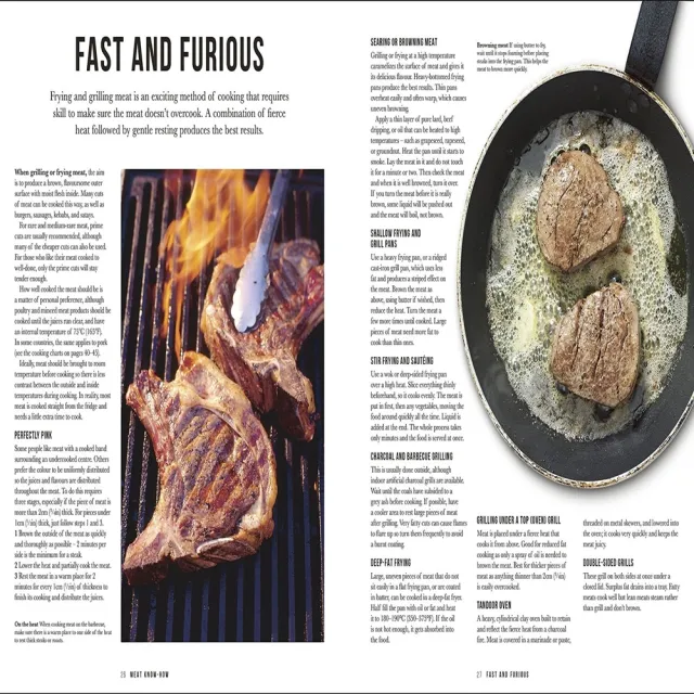 The Meat Cookbook: Know the Cuts Master the Skills over 250 Recipes ...