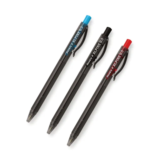 【Double A】Alpine 按壓式原子筆 0.5mm(12支) - momo購物網 - 好評推薦 -2023年11月