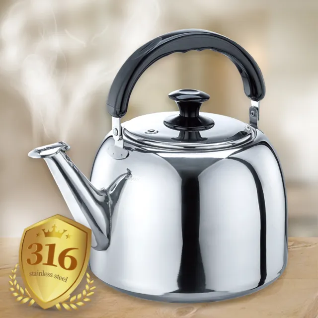 【正牛】布萊斯316不銹鋼笛音壺3L(316不銹鋼 笛音壺 水壺) - momo購物網 - 好評推薦 -2024年7月