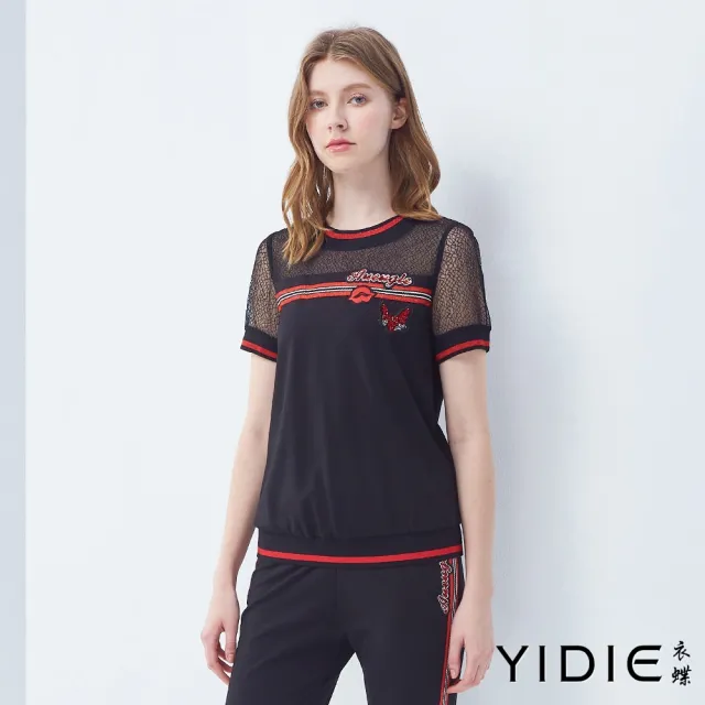 【YIDIE 衣蝶】黑紅織帶亮片設計套裝-黑(上下身分開販售) - momo購物網 - 好評推薦 -2024年4月