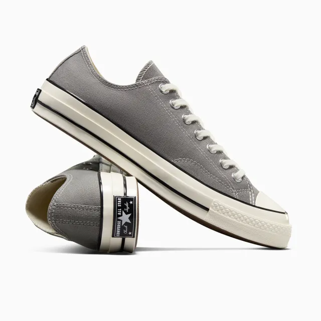 【CONVERSE】CHUCK 70 1970 OX 低筒 休閒鞋 男鞋 女鞋 灰色(A05586C) - momo購物網 - 好評推薦 ...