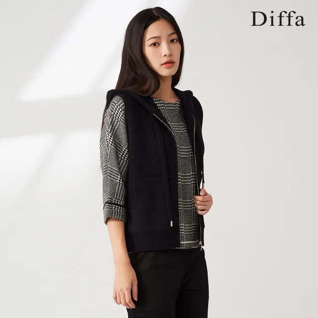 【Diffa】貂絨觸感拉鍊式背心外套-女 - momo購物網 - 好評推薦 -2024年12月