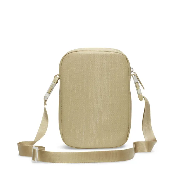 【NIKE 耐吉】側背包 斜背包 小包 運動包 NK HERITAGE CROSSBODY - MTLC M 卡其 FB3041-276 ...