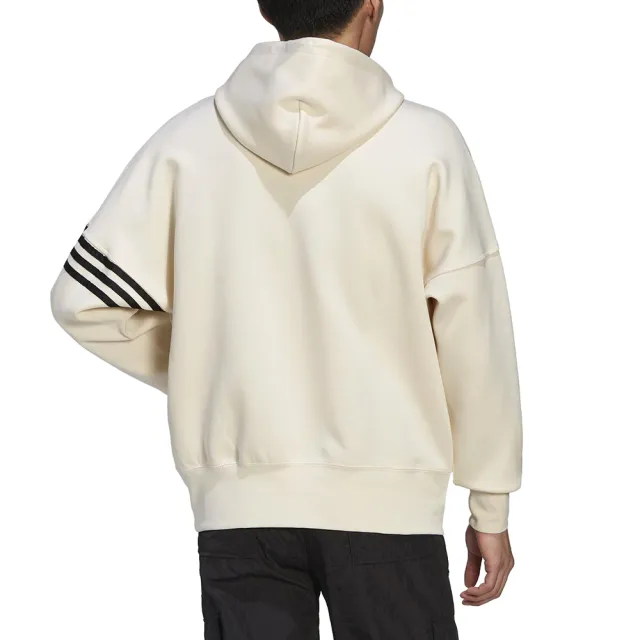 【adidas 愛迪達】New C Hoodie 男款 米色 日常 休閒 寬鬆 帽T 連帽 長袖 上衣 HM1870 - momo購物網 ...