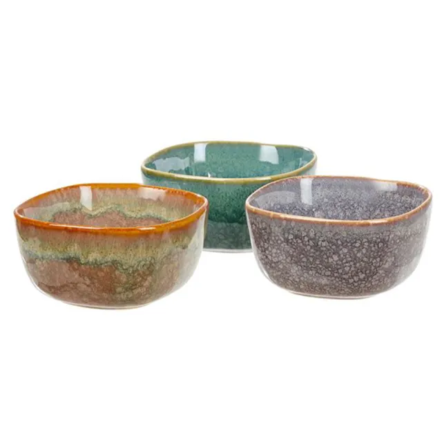 【YU Living 信歐傢居】日式和風陶瓷特殊釉小碟 150ml(3色/紫.綠.棕色/醬油碟.小菜碟) - momo購物網 - 好評推薦