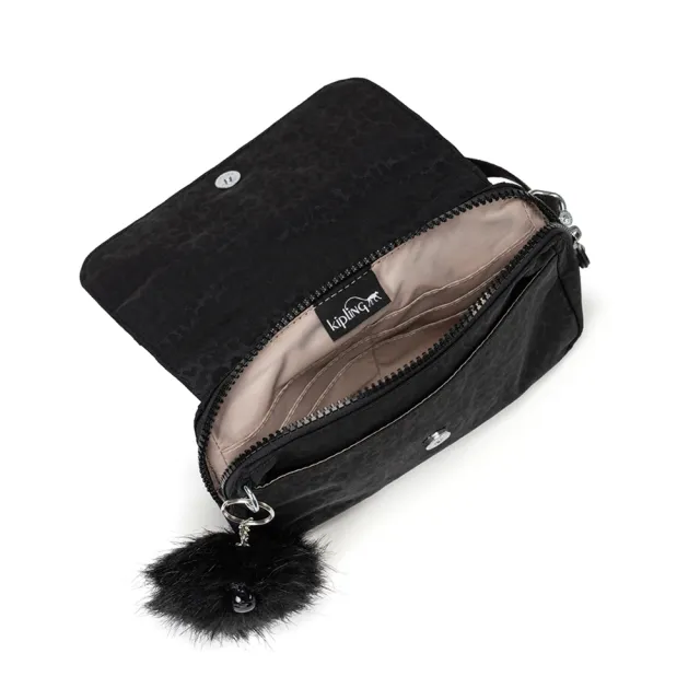 【KIPLING官方旗艦館】低調有型黑豹紋小巧側肩隨身包-AVERILL - momo購物網 - 好評推薦 -2024年4月