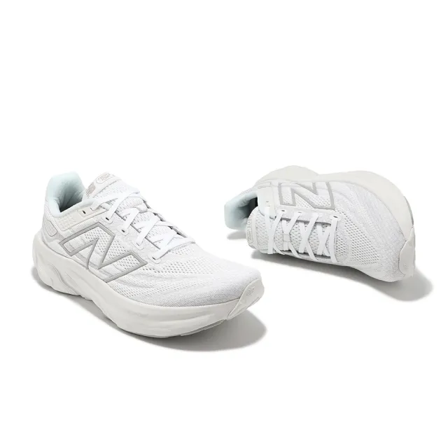 【NEW BALANCE】慢跑鞋 Fresh Foam X 1080 V13 2E 寬楦 男鞋 白 金屬銀 運動鞋 NB(M1080W13 ...