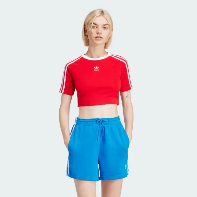 【adidas 愛迪達】運動服 短袖 T恤 女上衣 3 S BABY TEE(IP0665) - momo購物網 - 好評推薦 -2024年3月