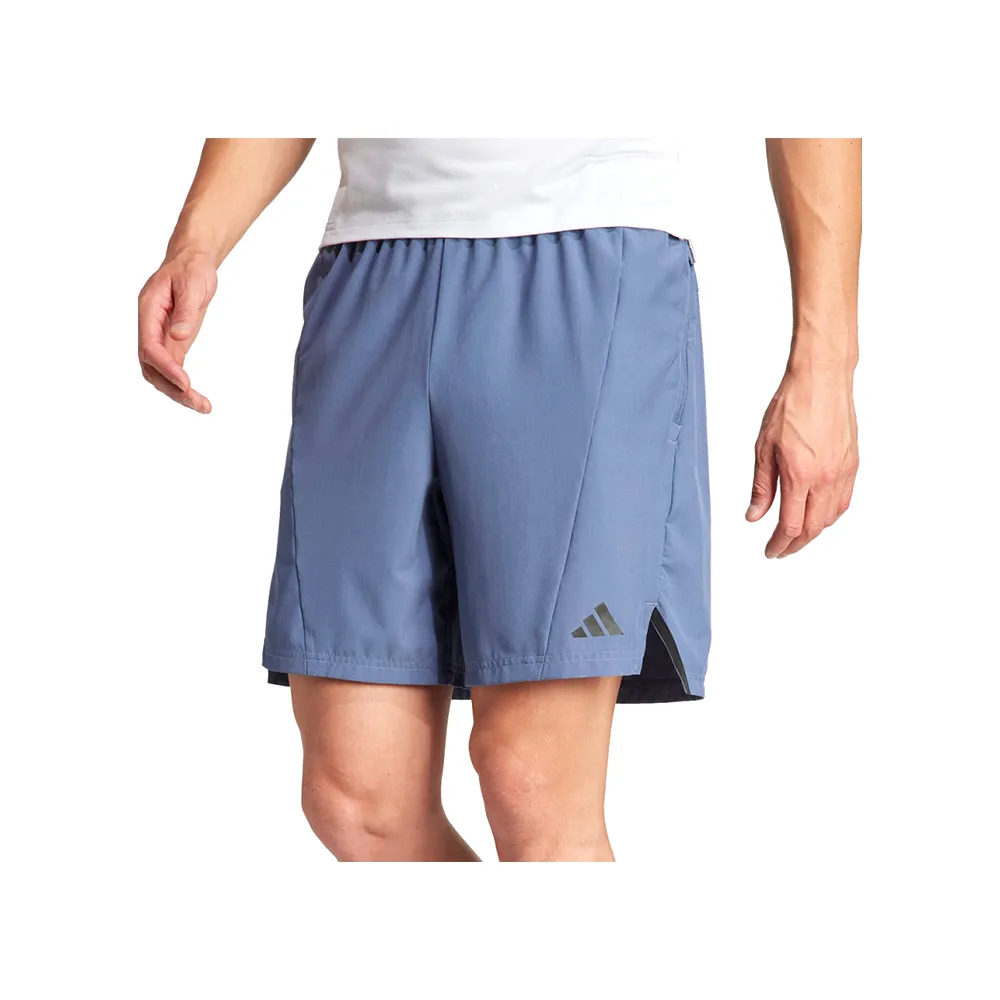 【adidas 愛迪達】D4T Short 男款 藍色 排汗 拉鍊 口袋 運動 休閒 短褲 IS3833 - momo購物網 - 好評推薦 ...