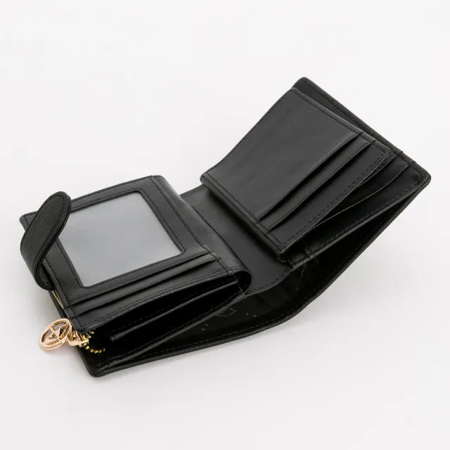 【Arnold Palmer 雨傘】短夾 High-end系列(黑色) - momo購物網 - 好評推薦 -2024年3月