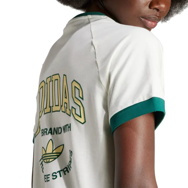 【adidas 愛迪達】VRCT TEE 圓領T 短袖上衣 女 - IN4110 - momo購物網 - 好評推薦 -2024年4月