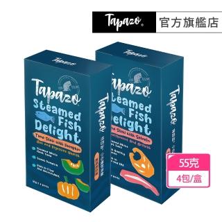 【TAPAZO 特百滋】小心機鮮魚餐包-55gx4包(貓餐包 貓副食餐包 全齡適用 口味任選)-momo購物網 - 好評推薦 - 2025年5月