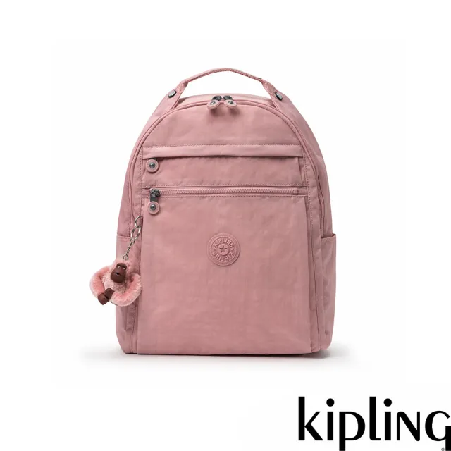 【KIPLING官方旗艦館】輕柔粉多袋實用後背包-MICAH - momo購物網 - 好評推薦 -2025年1月