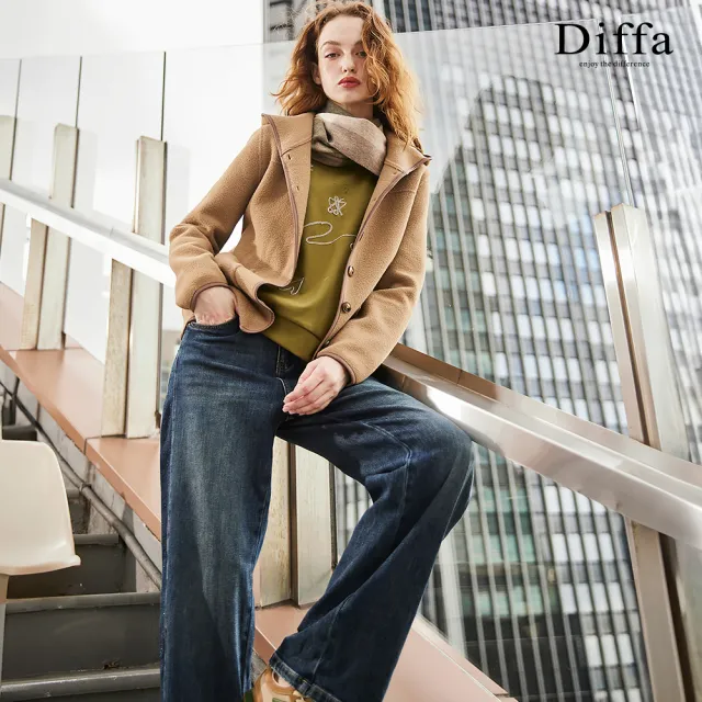 【Diffa】精緻毛感連帽外套-女 - momo購物網 - 好評推薦 -2025年1月