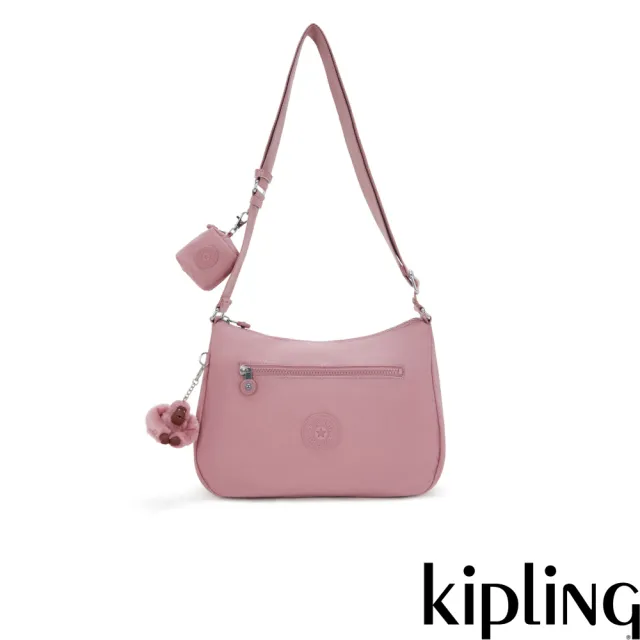 【KIPLING官方旗艦館】溫柔荷花粉附小包造型側背包-SHINAE - momo購物網 - 好評推薦 -2025年4月