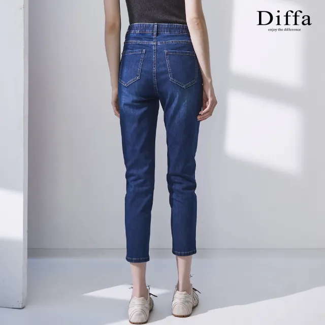 【Diffa】holiday繡花刷色設計牛仔褲-女(丹寧) - momo購物網 - 好評推薦 -2025年2月