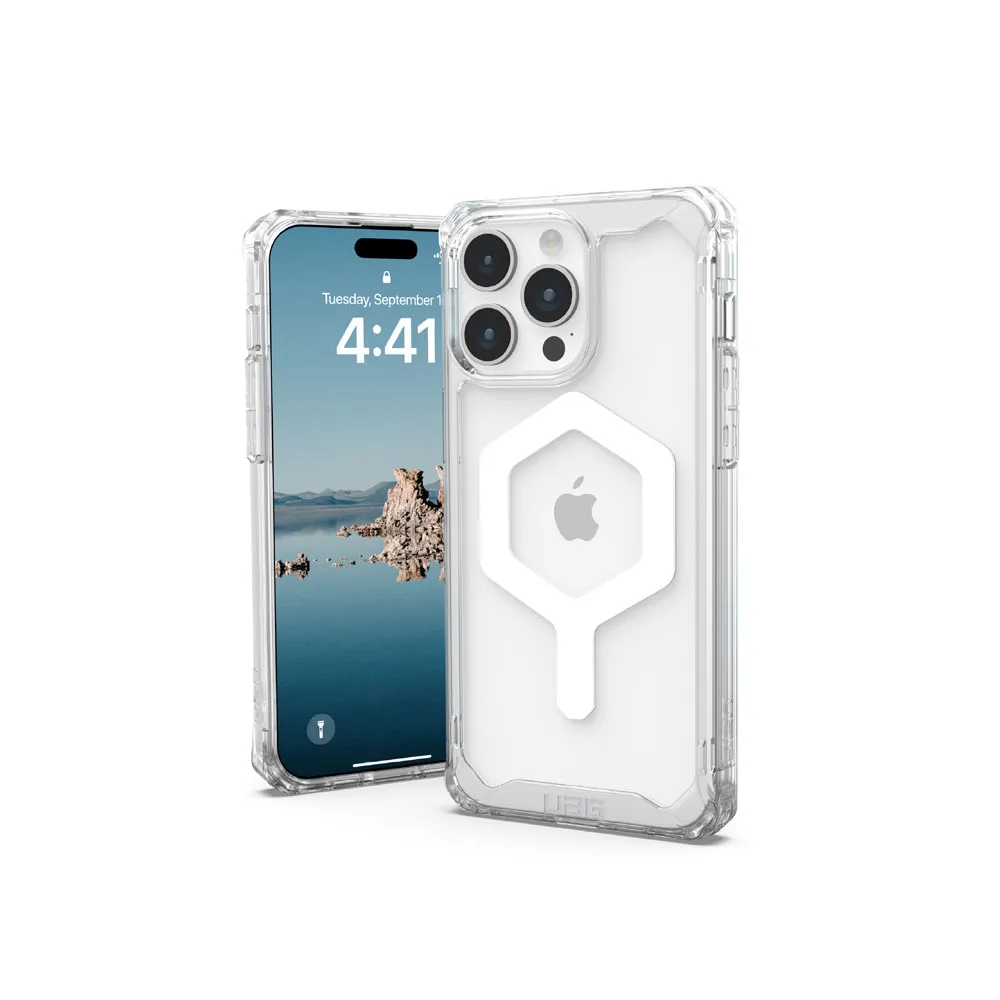 【UAG】iPhone 15 Pro Max 磁吸式耐衝擊保護殼-極透明(吊繩殼 有效抵擋UV紫外線 支援MagSafe功能) - momo ...